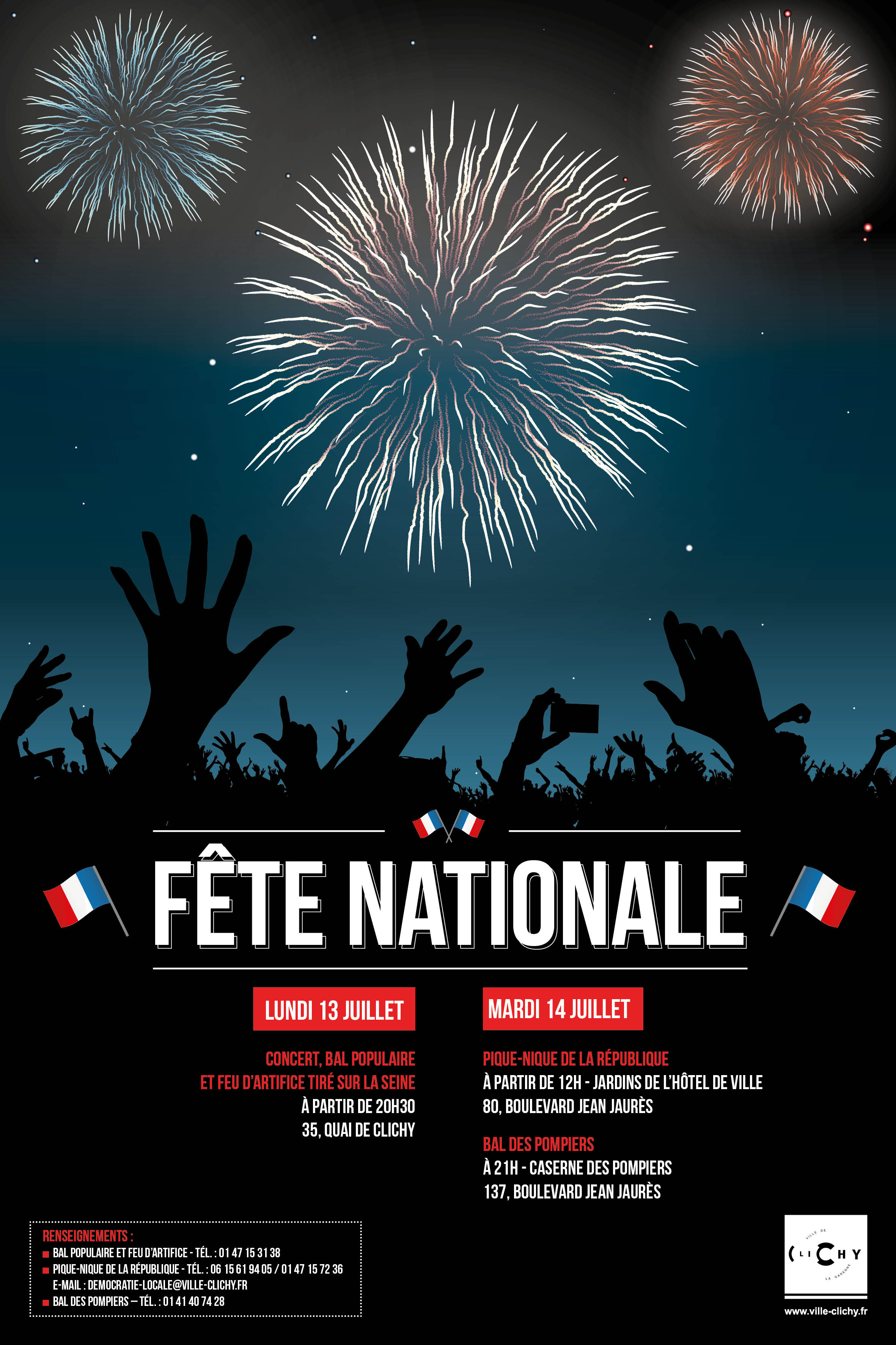 FÊTE NATIONALE 14 JULLET - OT Clichy